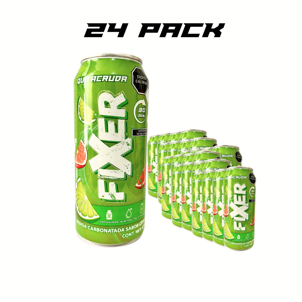 Fixer® Bebida #QuitaCruda 24 pack – Fixer Anticruda